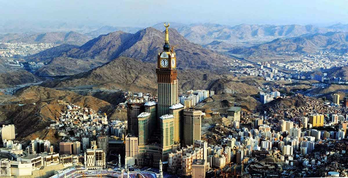 MECCA, THE CAPITAL OF MAKKAH PROVINCE IN SAUDI ARABIA