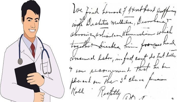 Why do doctors have the worst handwriting? Doctor's Sloppy Handwriting ...