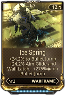 Warframe Ice Spring Mod (กระโดดน้ำแข็ง)