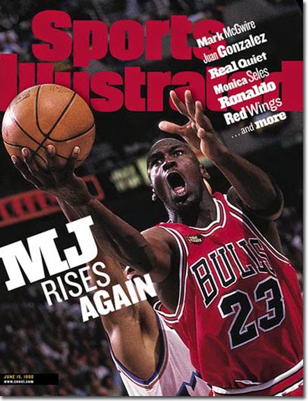 Las portadas de Michael Jordan en Sports Illustrated - Respirando Basket
