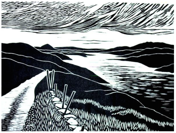 Black and White: Irish Relief Block Prints (Part I)