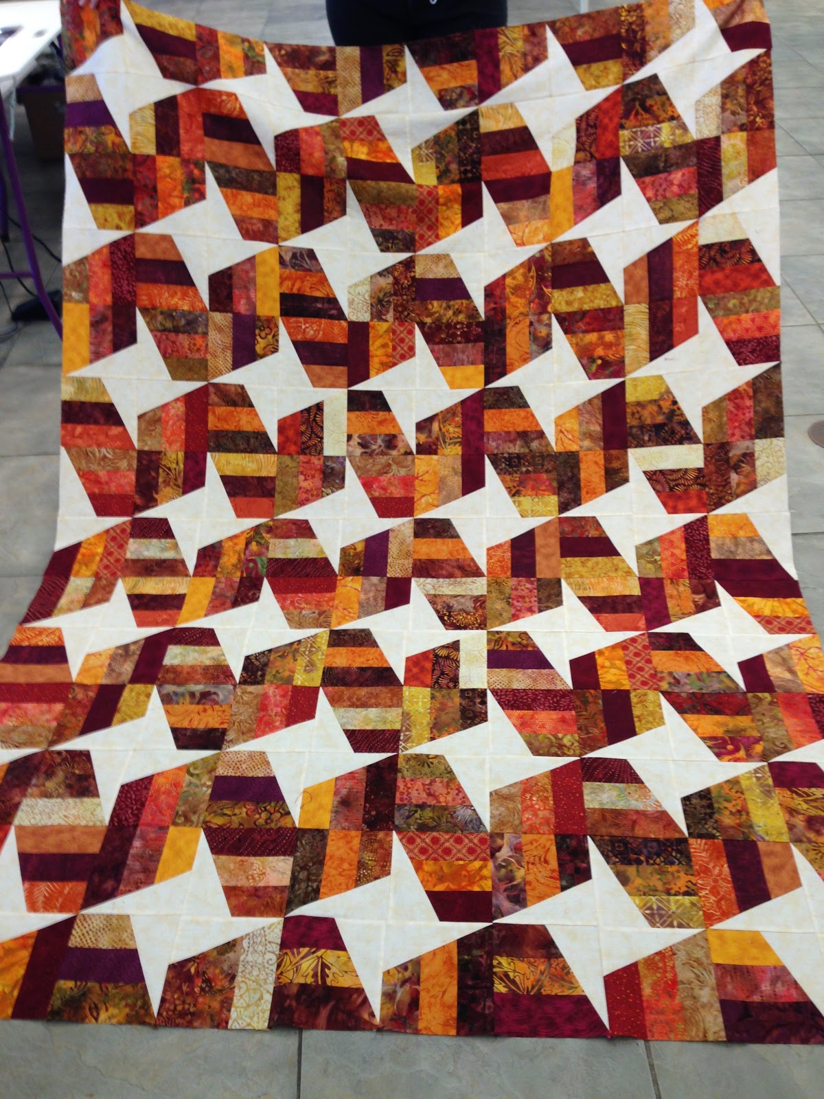 The Patriotic Quilter: The Retreat