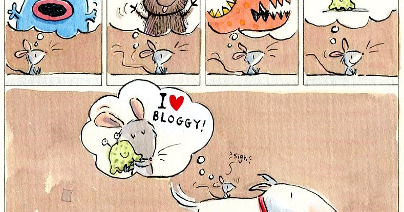 Chalk & Cheese Comics: What is a blog?