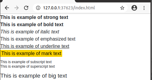 HTML Formatting - 15 Formatting Elements - Codeamy: Learn Programming