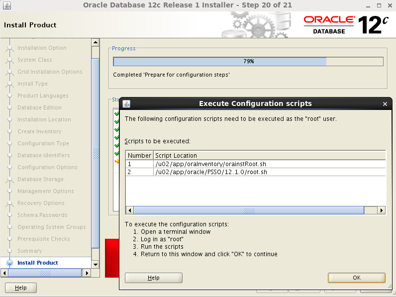 Installing and Creating Oracle Database 12c on OEL 6.4