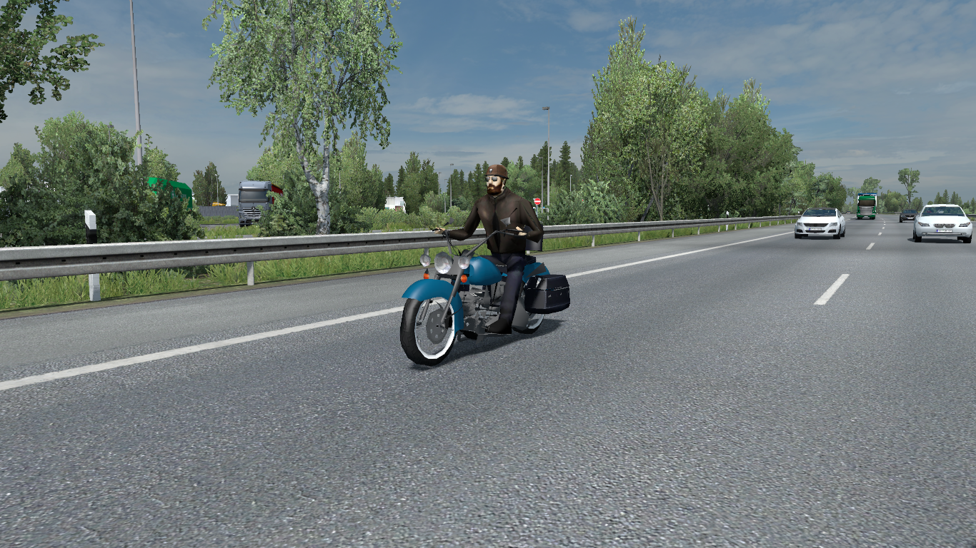 Motorcycle Traffic Pack by Jazzycat v 3.4 - Euro Truck Simulator 2 Mod ...