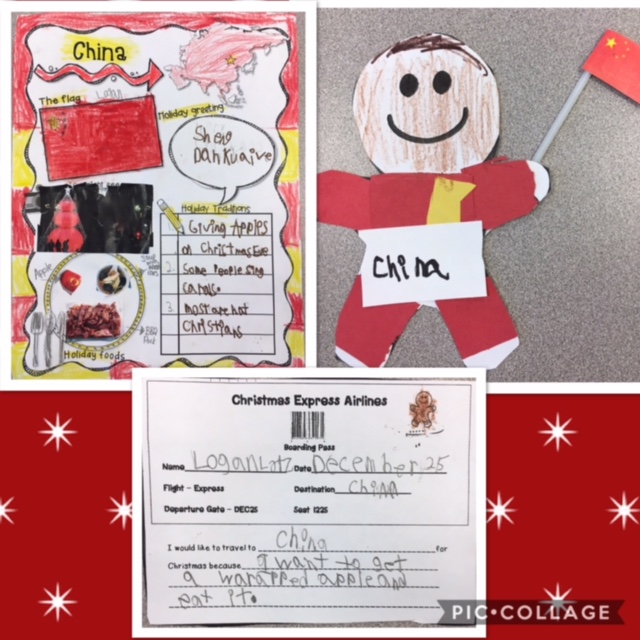 Third Grade's a Charm: "Christmas Around the World" Projects