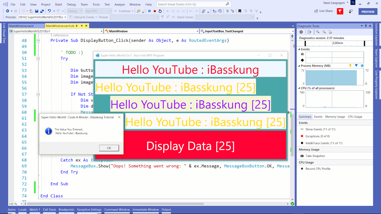 Visual Studio 2019 Wpf C Source Code Xaml Using The Grid Layout Visual Studio 2019 Wpf C Source Code Xaml Using The Grid Layout