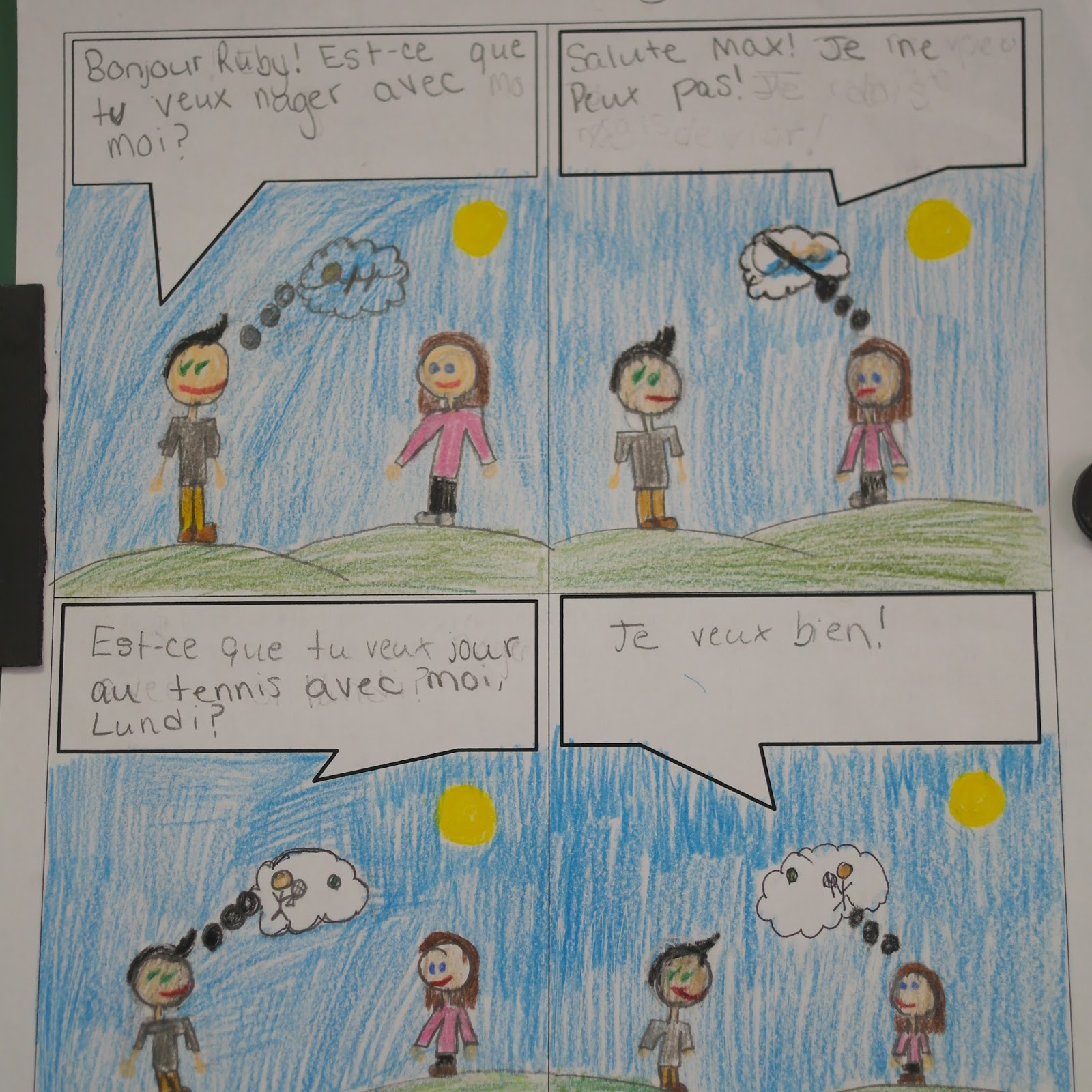 Les bandes dessinées | Mlle Decker's Class Blog