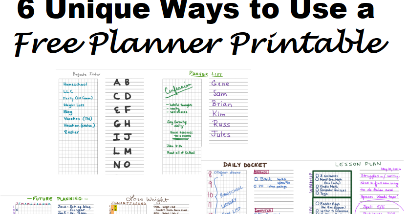 Free Planner Printable - Graph and Lined Paper | Giftie Etcetera: Free ...
