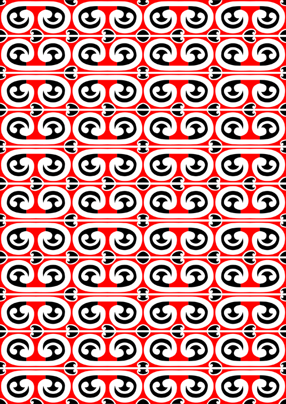 the textile blog: The Contemporary Maori Inspired Pattern Work of Mitch ...