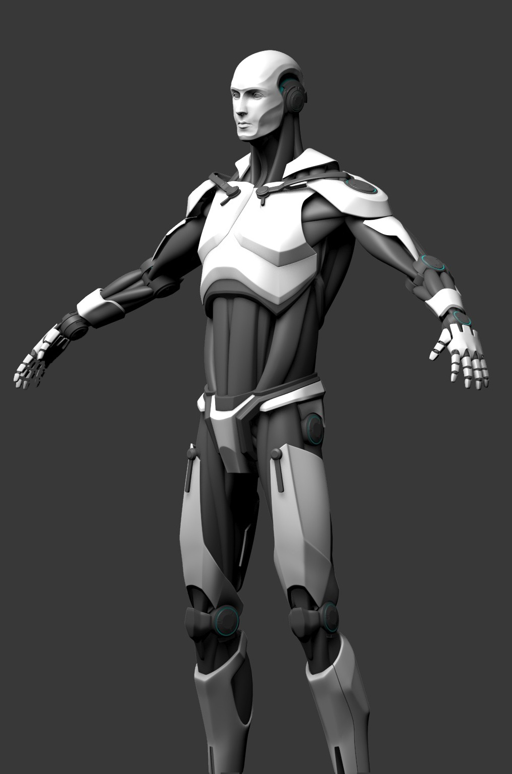 Piranha: Robot / 3d model / Eset nod32