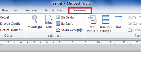 WORD , EXCEL , POWERPOINT TANITIMI: Microsoft Word Menü Sekmeleri: G ...