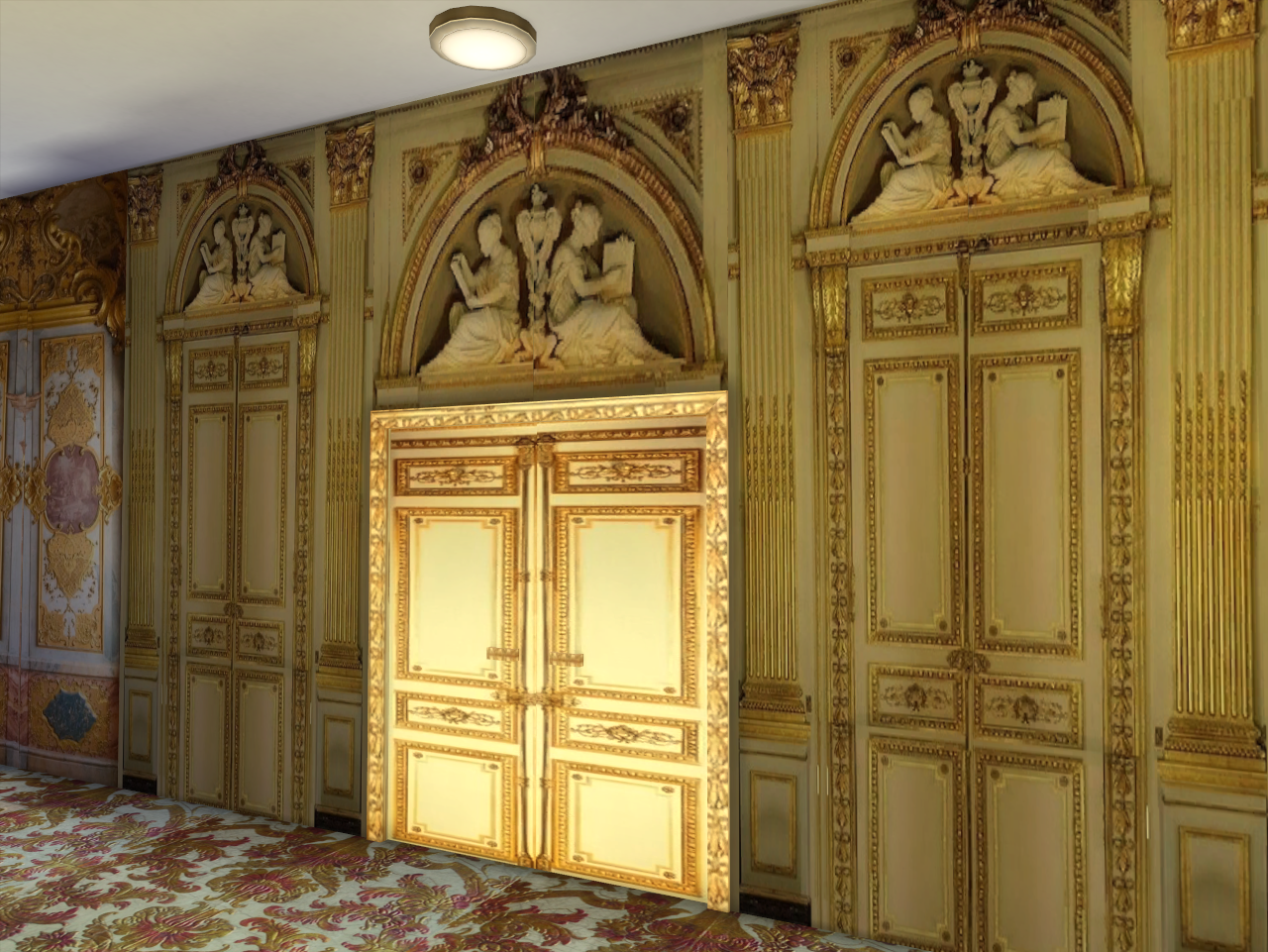 Anna Quinn Stories: Open Dreams Gate DoorSet II For SIMS 4