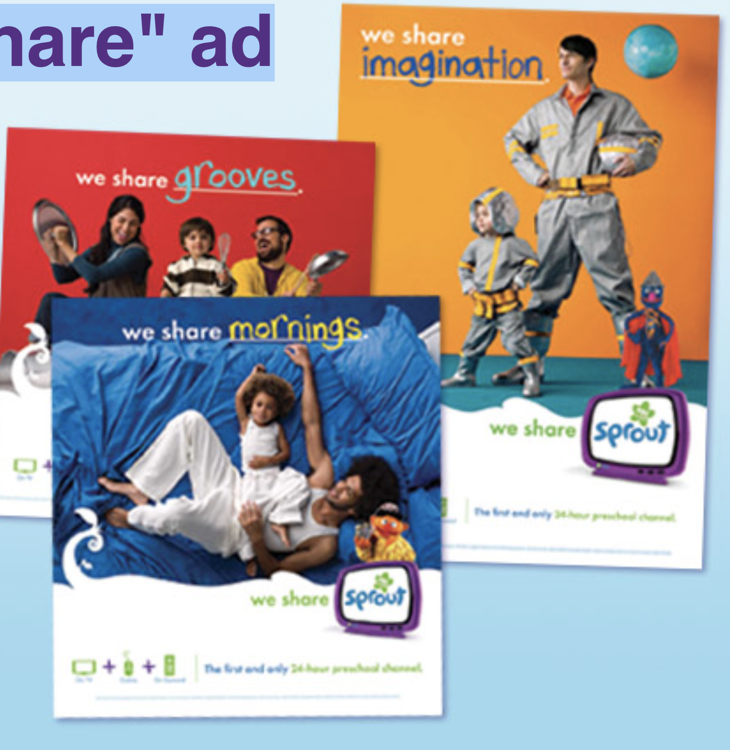 We Share… – Parents and Kids Share Together