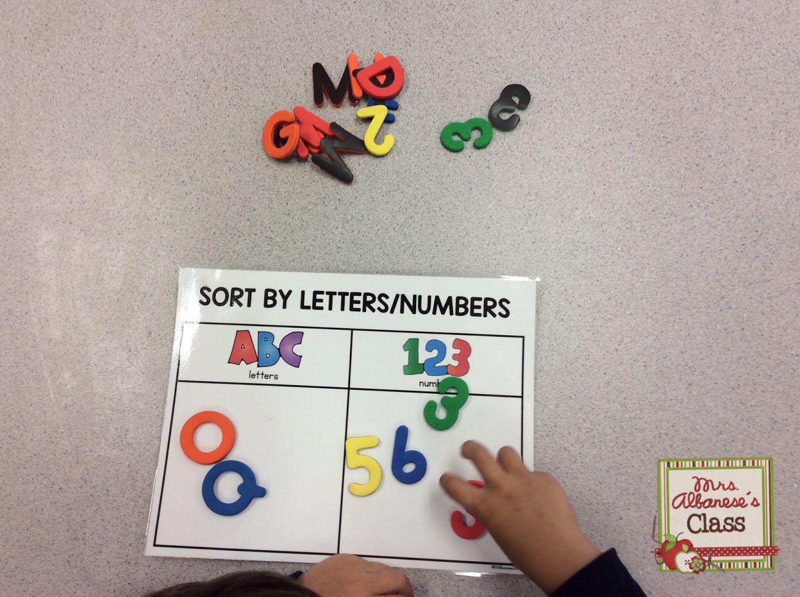 Sorting in Kindergarten | Mrs. Albanese's Kindergarten Class