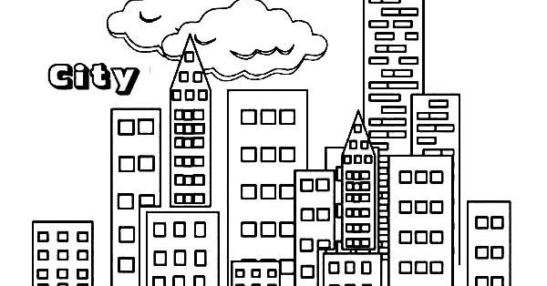 Building Coloring Pages ~ Coloring Print