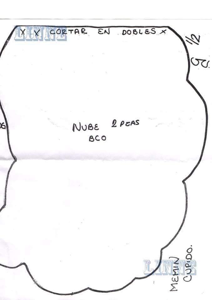 Molde de cupido para imprimir: Faça você mesmo
