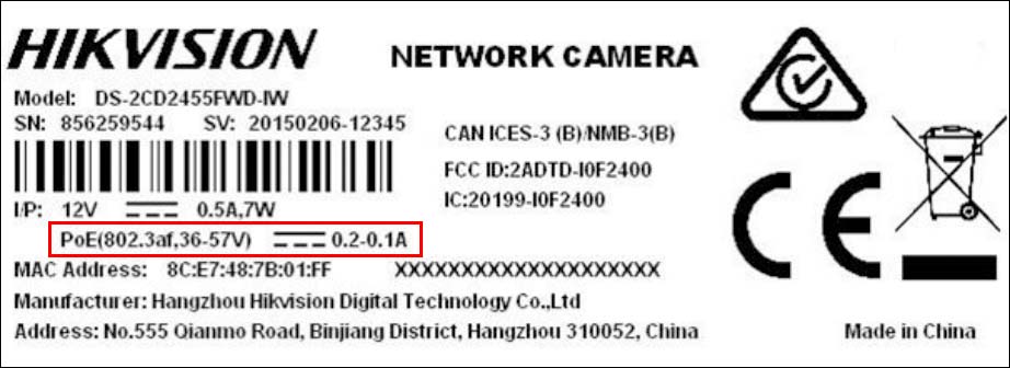 How to power a PoE CCTV security camera using a PoE switch ...