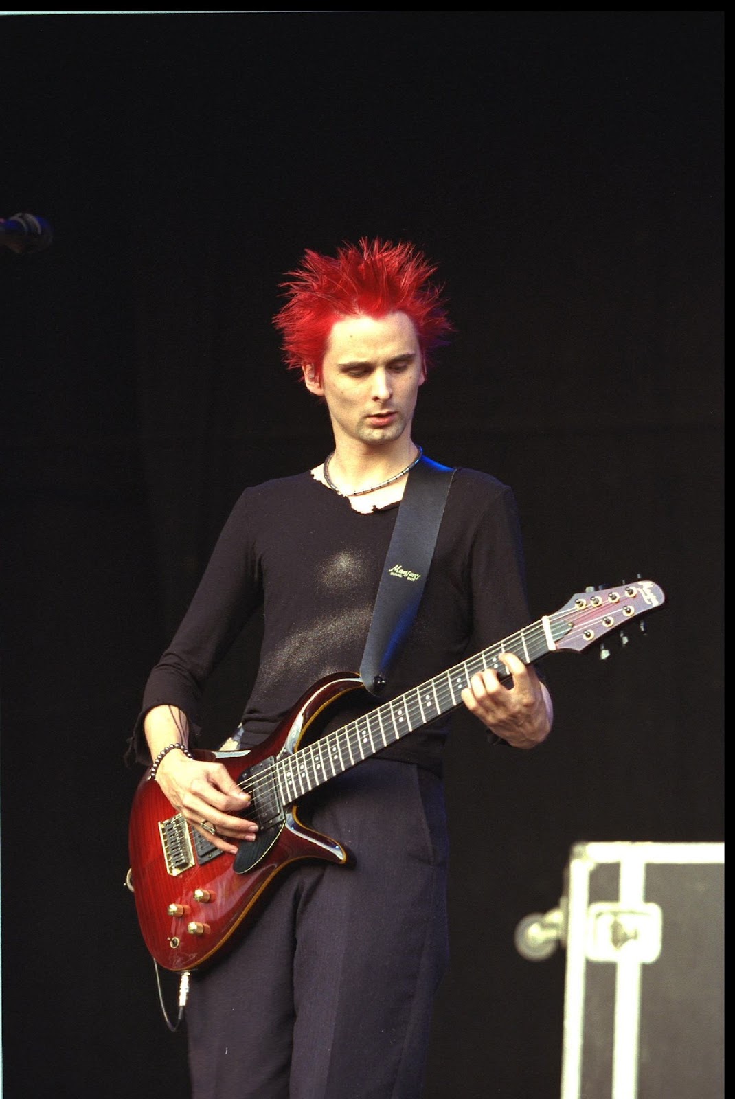 MUSE : Matt Bellamy_ 22 June 2001 — Soundarena Rock Festival, Wohlen ...