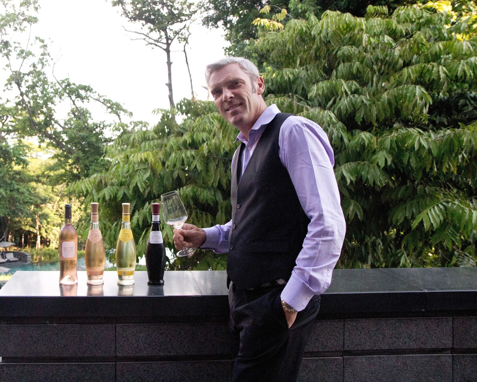 spice in wine: Launch of BY.OTT rose wine in Singapore