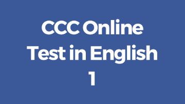 CCC Online Test in English Set - 1 - CCC Online Quiz ~ CCC Mock Test ...