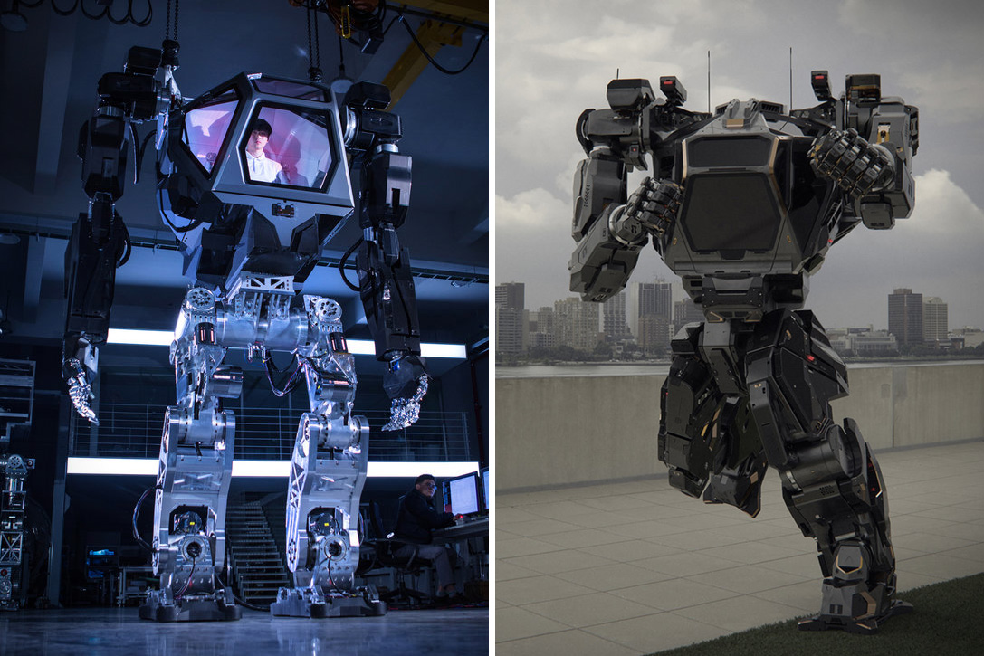 Ce Robot Géant Fait Ses Premiers Pas Avec Un Pilote à Bord