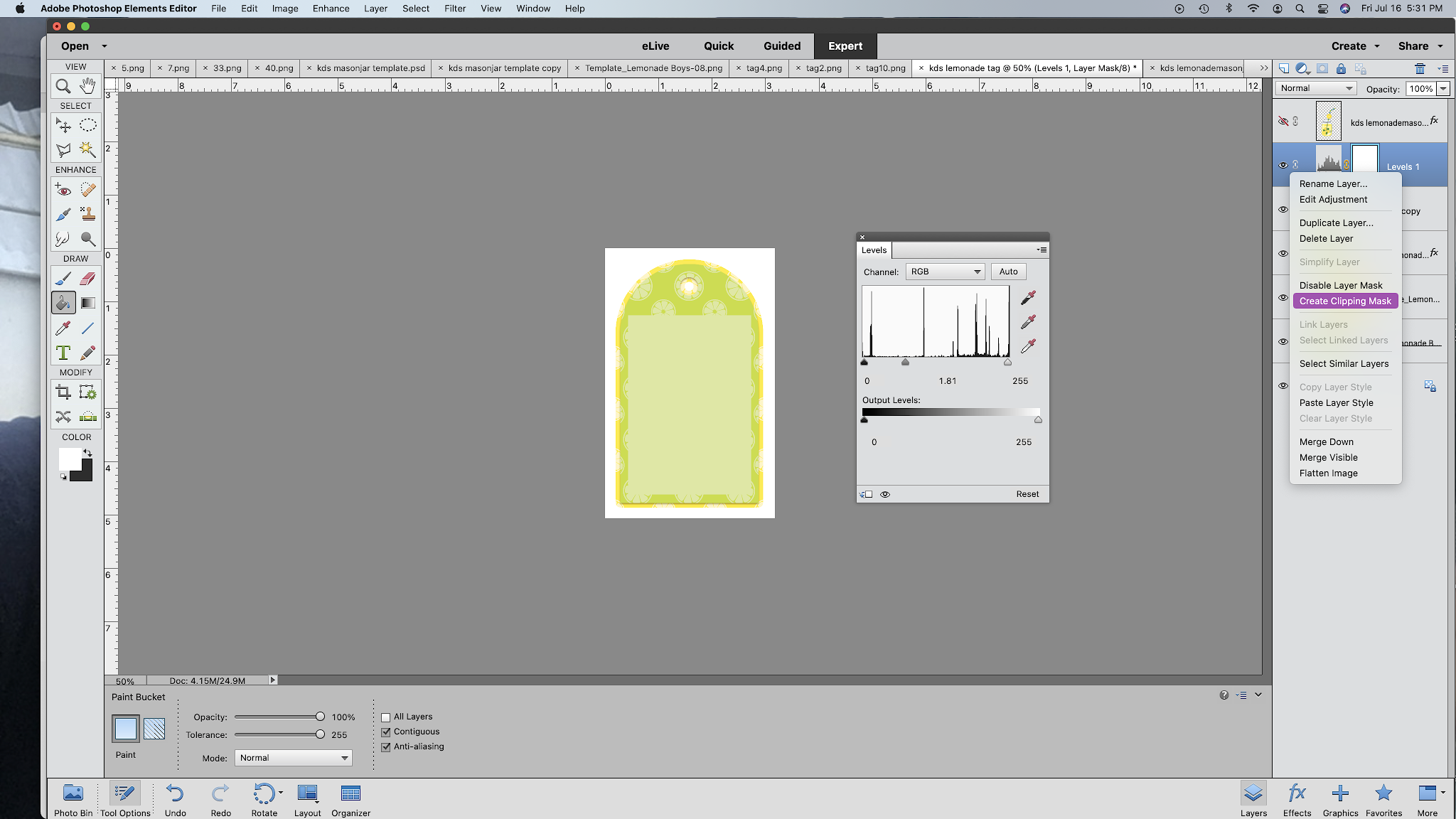 The Cherry On Top: How To Craft a Digital Tag and Some Free Ones