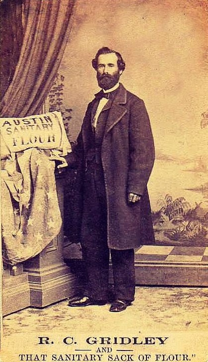 Remembering Stockton History: Reuel Gridley and His Sack of Flour