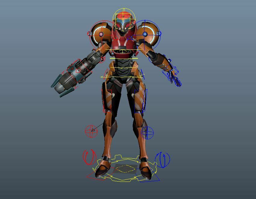 Animation Buffet: Samus Aran