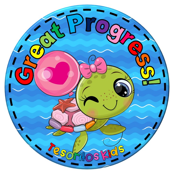 Tesoritos Kids: Motivational Digital Stickers ⭐