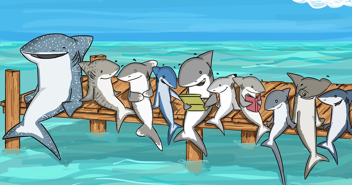 "Oh, Dakuwaqa!" - The Shark comics and cartoons: Sharkin' on the dock ...