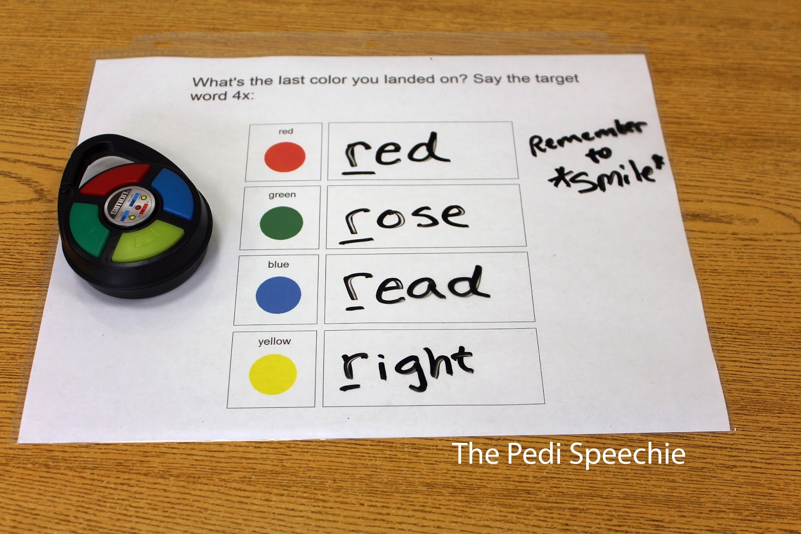 Open-Ended Speech Therapy Ideas for Uno and Simon - The Pedi Speechie
