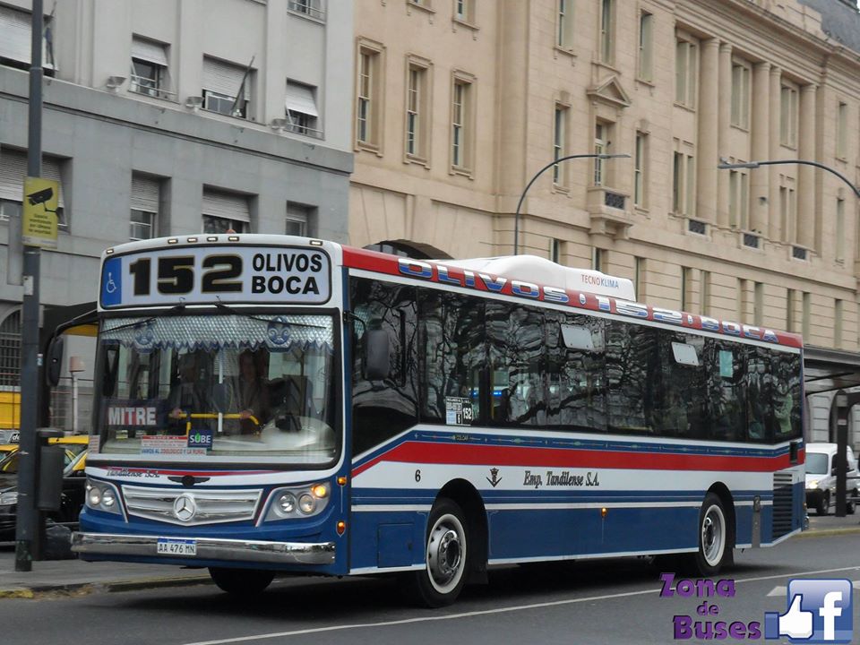 Colectibus - Zona de Buses: LINEA 152