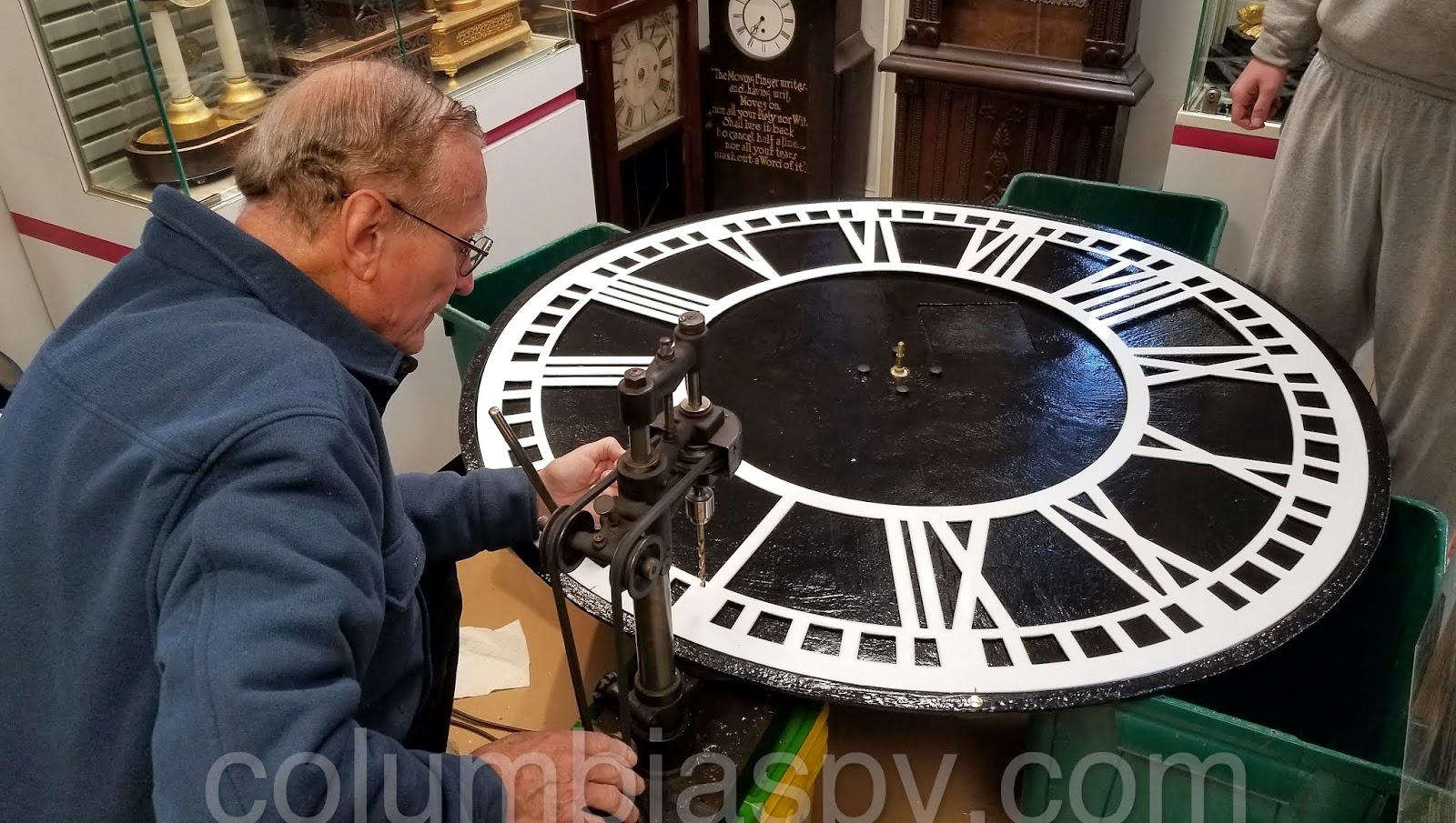 Columbia's "Time Wizard" works against time to restore four 19th ...