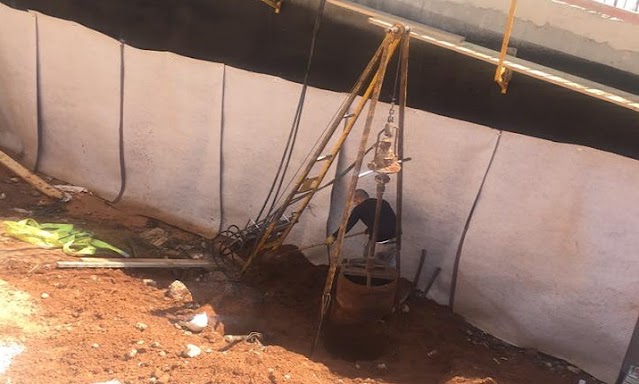 digging piles in hard-to-reach areas - the CEngineer PEDIA