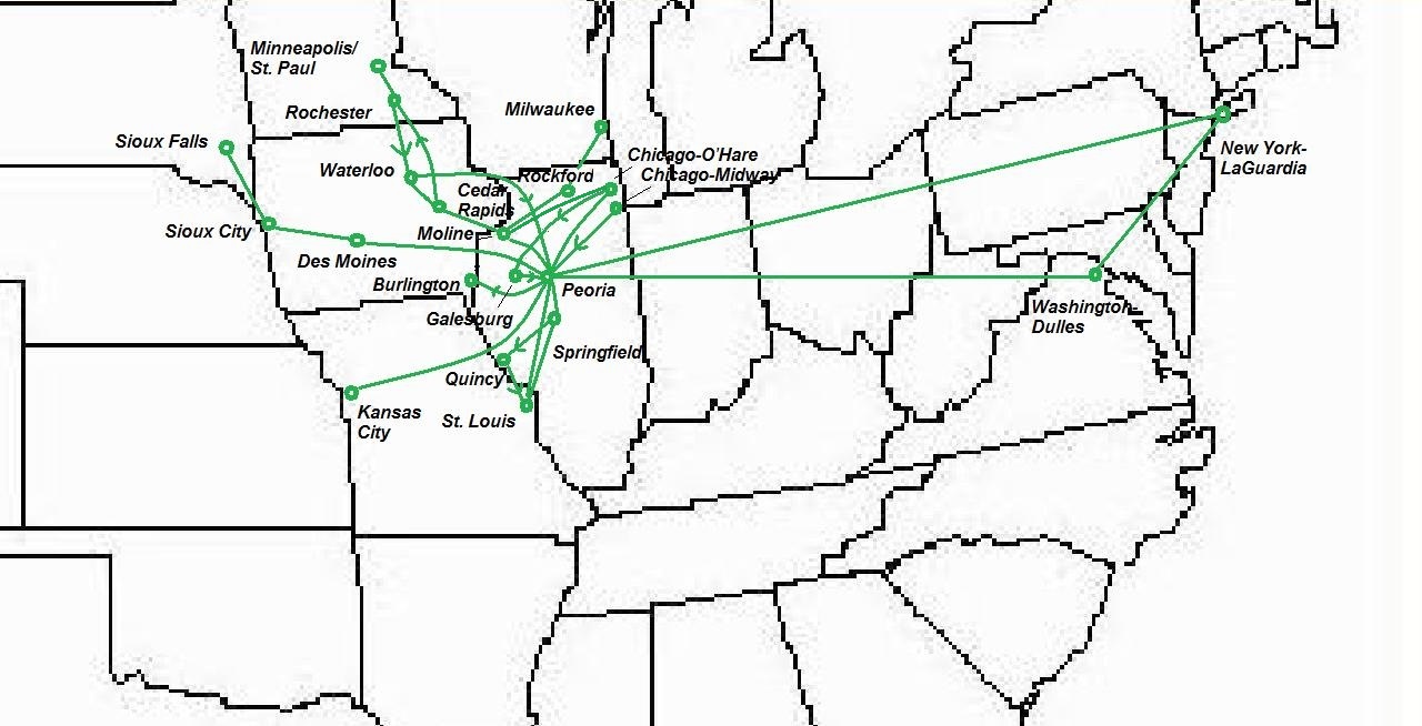 PIA - A History: Terminal Expansion and East Coast Flights, 1968-1969