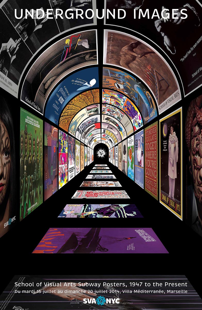 Mirko Ilić Blog: Underground Images: School of Visual Arts Subway Posters