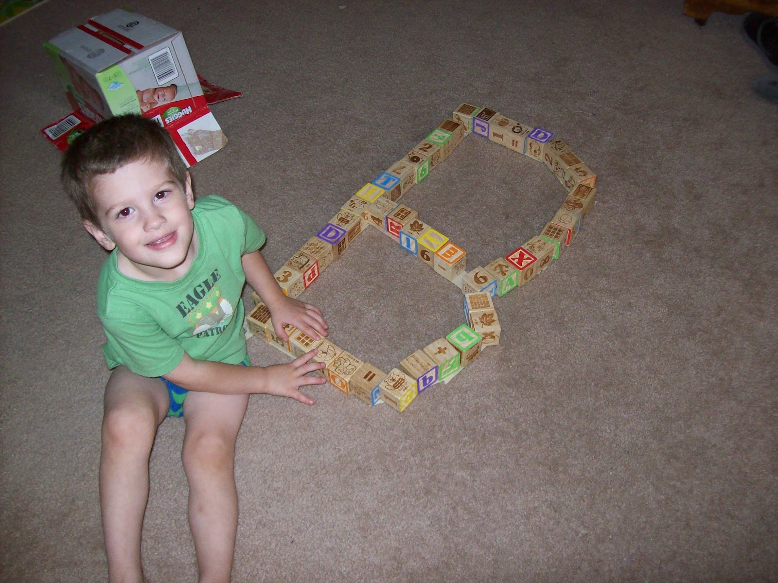 Contemplate Cloth: Second week of Preschool 2012