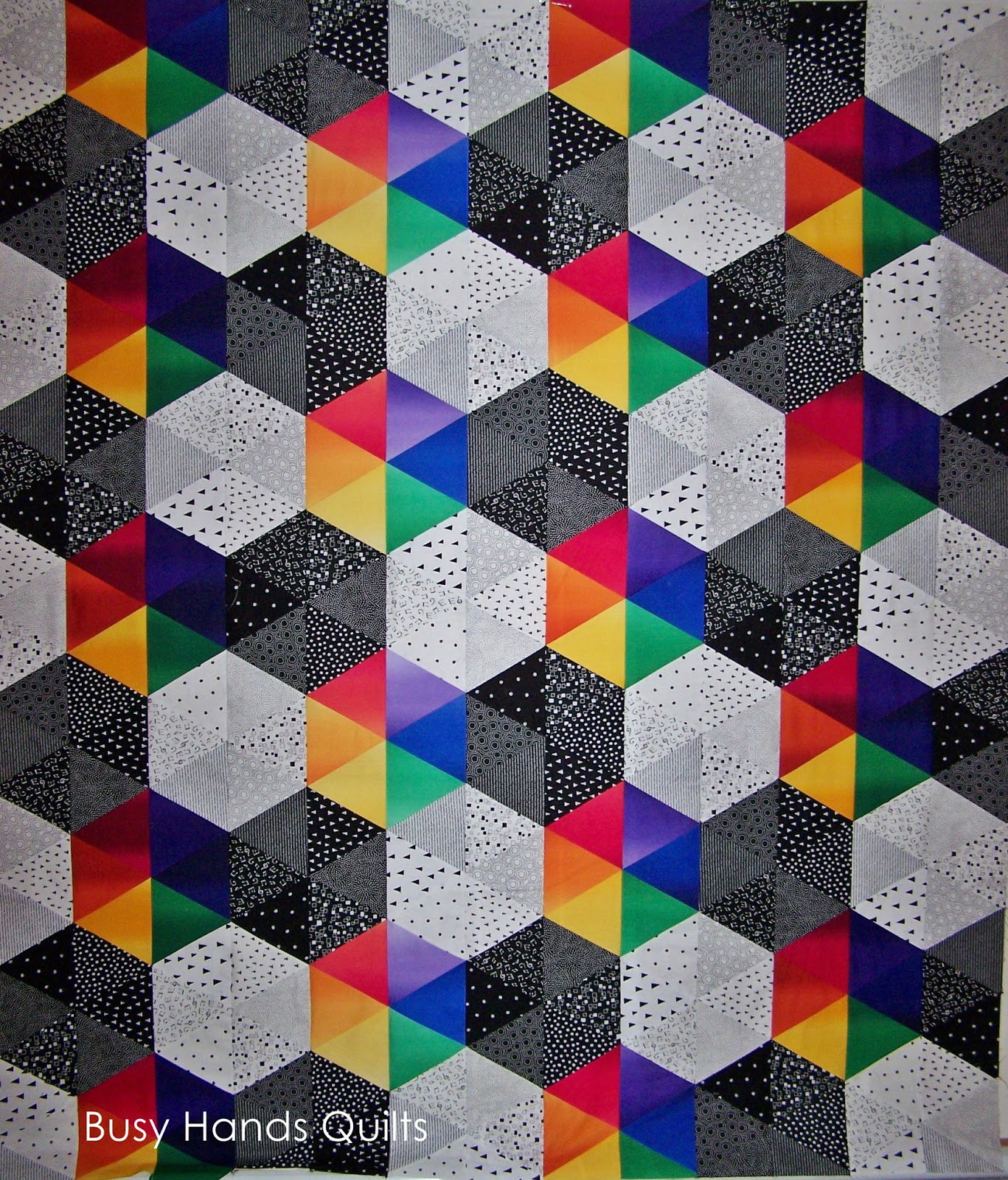 Busy Hands Quilts: Splash of Color Quilt Along | Finished Quilt Tops