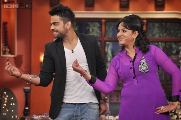 Photos: Virat Kohli at Comedy Nights with Kapil show | JUSTVIRAT