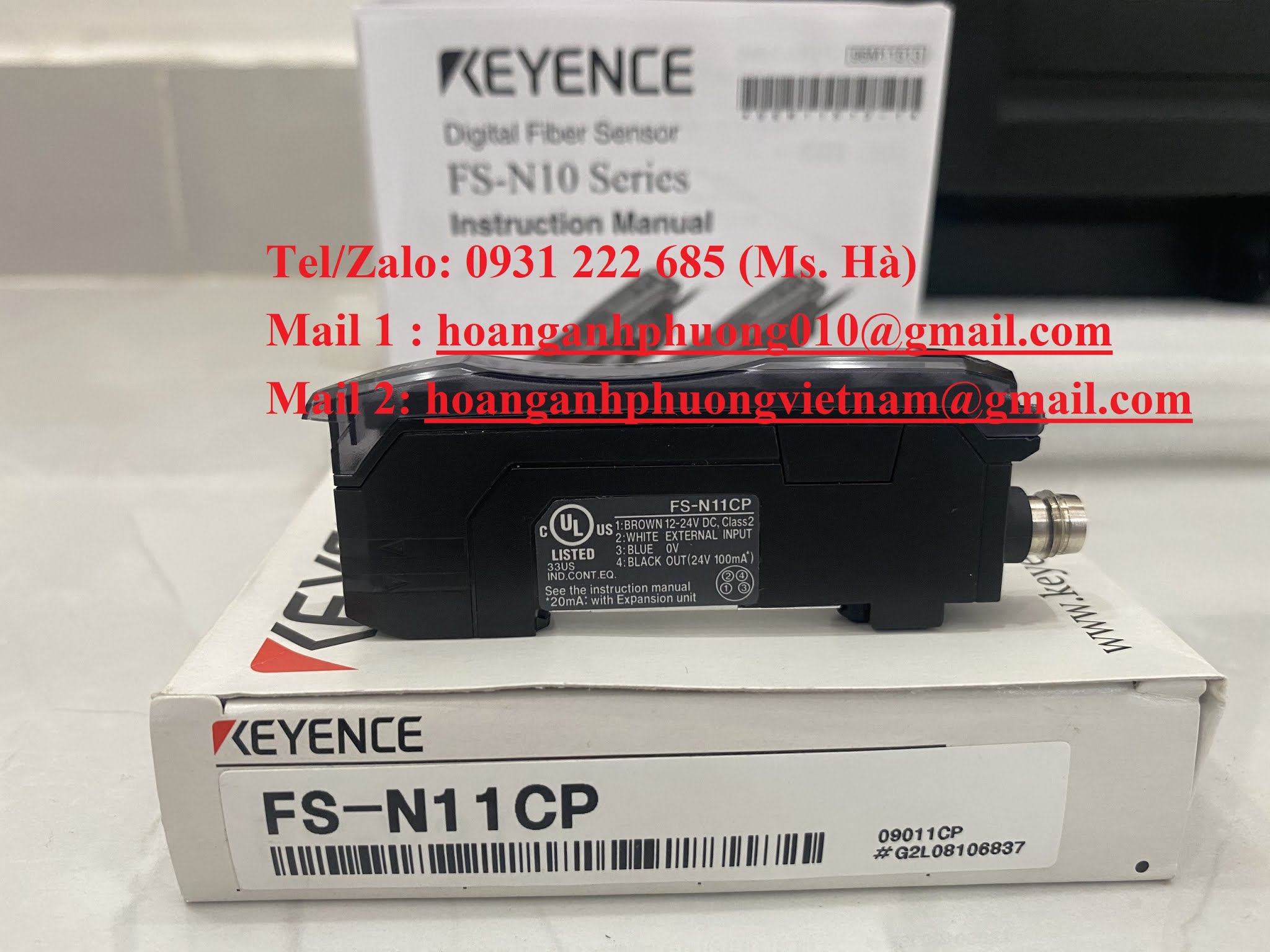 Bộ Khuếch Đại Sợi Quang, Khối Mở Rộng Fs-N10 Keyence