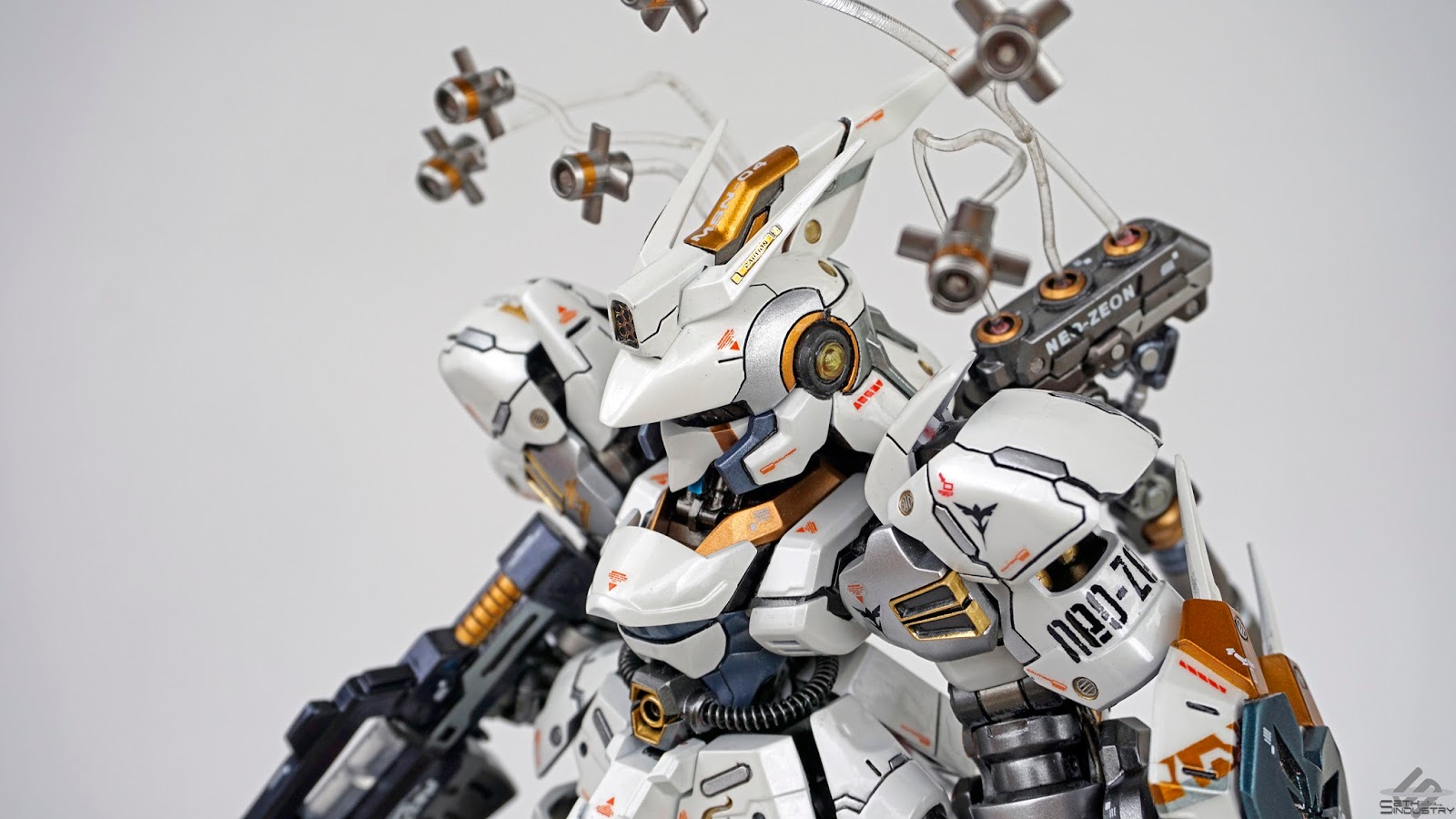 Custom Build: SD Resin Kit Sazabi Arch Angel