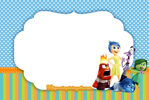 Inside Out: Free Printable Mini Kit. - Oh My Fiesta! in english
