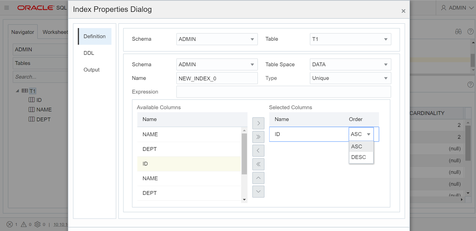 Oracle Dba Quick Notes Connecting Sql Developer Web To Autonomous