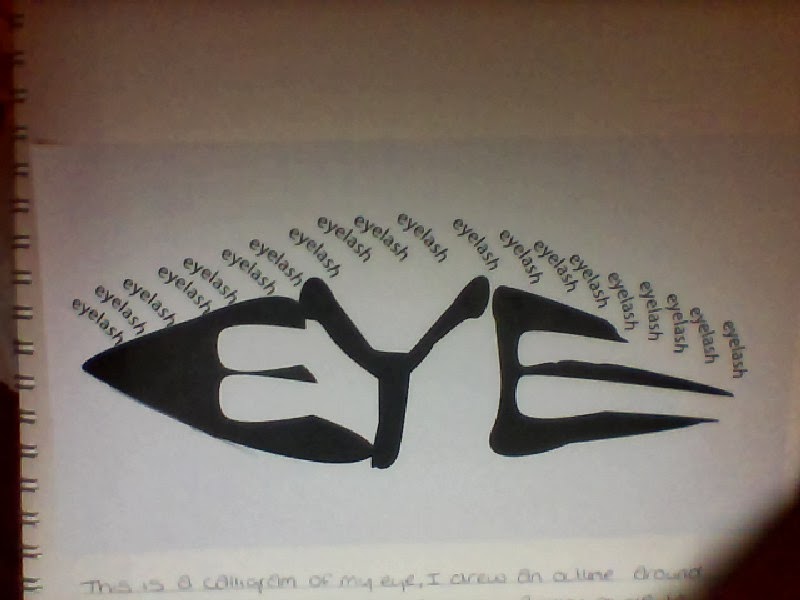 life as me: How to make a calligram