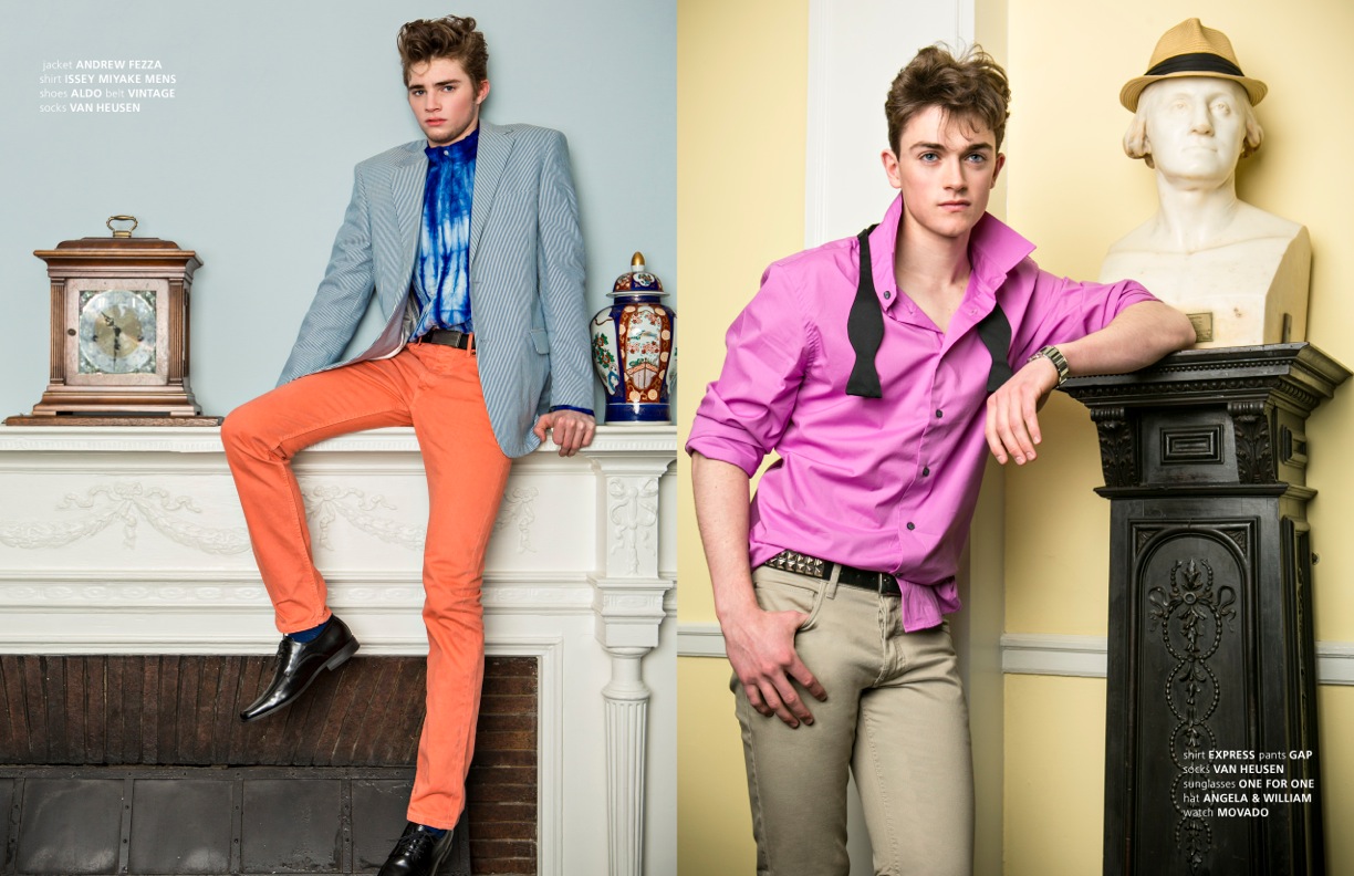 MAJOR MEN: LOGAN JACKSON, JANSEN FANCHER, CHASE HARNETT, AND JAMES LE ...