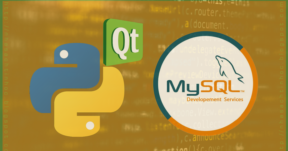 Chia Sẻ Khóa Học Lập Trình Cơ Sở Dữ Liệu Python Pyqt5 Với MySQL Trong ...