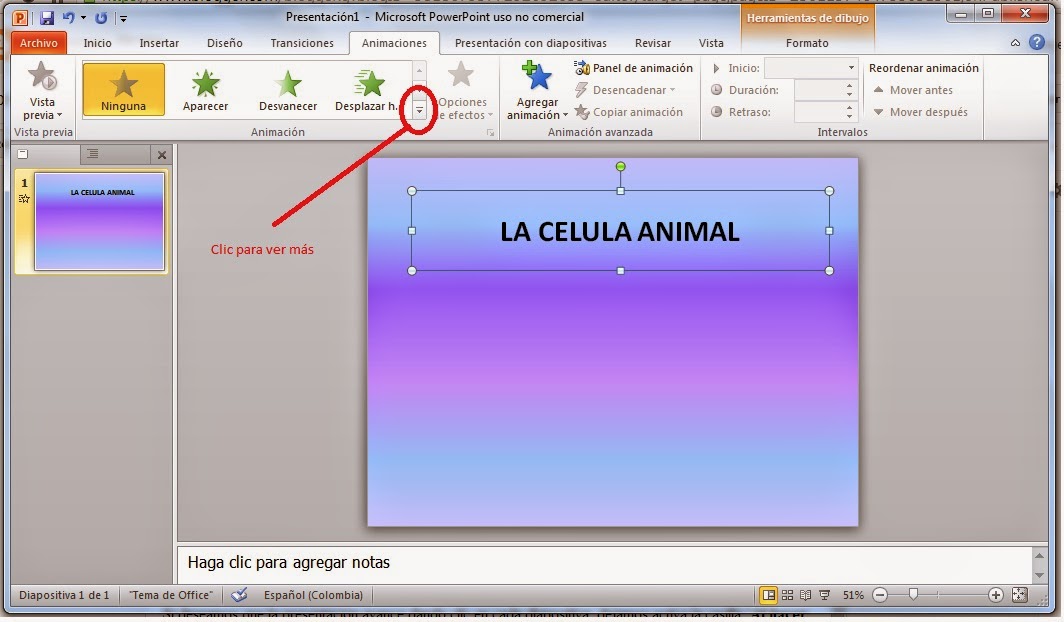 Aprenda Power Point: Animaciones