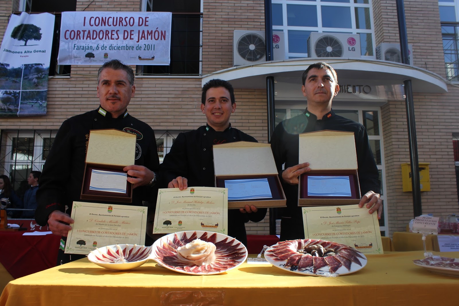 José Hidalgo Cortador de Jamon Sevilla.: Premios Nacionales Grupo José Hidalgo Cortadores de Jamón